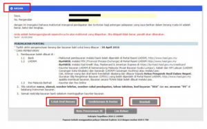 Cara Isi Borang e-Filing Online Cukai Pendapatan LHDN ezHasil