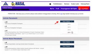 Cara Isi Borang e-Filing Online Cukai Pendapatan LHDN ezHasil
