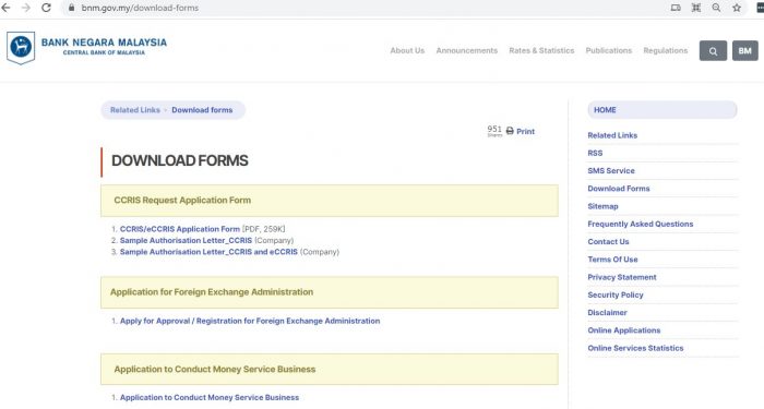 eCCRIS BNM Online Sepenuhnya. Ini Cara Daftar & Download Laporan CCRIS ...