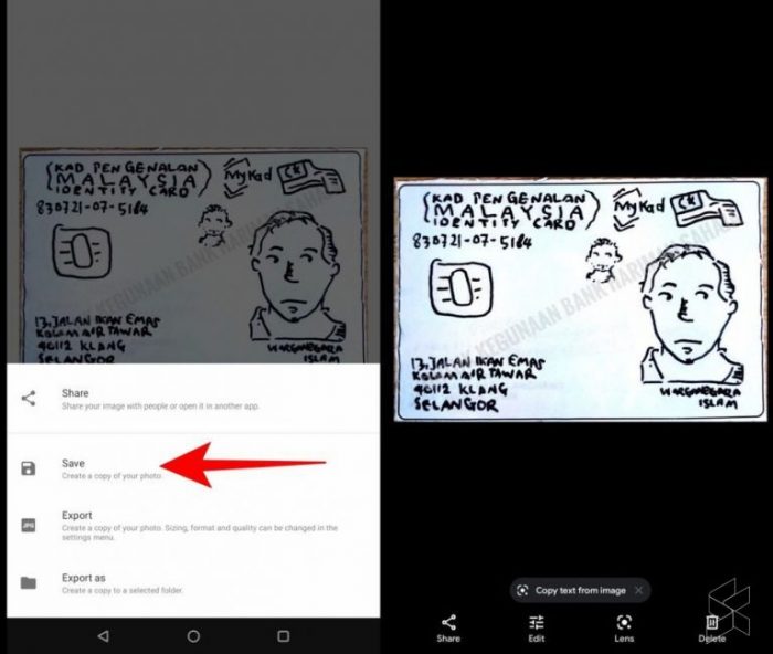 Cara Mudah Nak Letak Watermark Pada IC Menggunakan Apps Yang Ada Pada ...