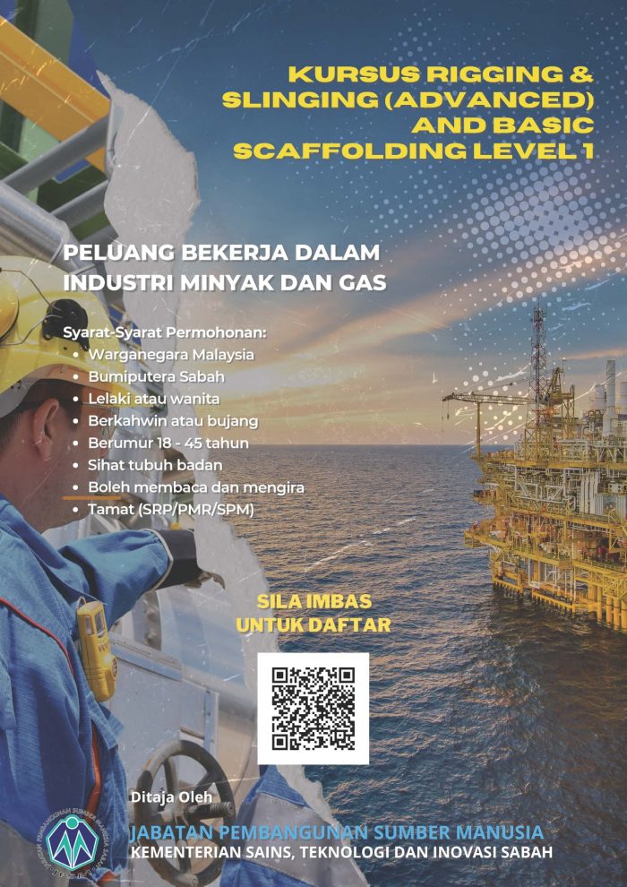 Kerja Dalam Bidang Oil & Gas! Ikuti Kursus Rigging & Slinging (Advanced) And Basic Scaffolding ...