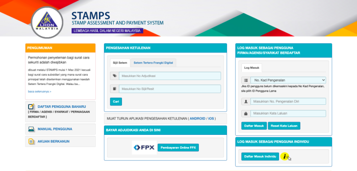 Cara Matikan Setem Hasil Secara Online. Ikut Je Langkah-Langkah Ini