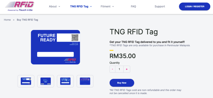 6 Cara Mudah Daftar Online & Aktifkan RFID. Pasang Sendiri Je!
