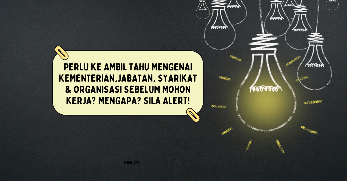 Perlu Ke Ambil Tahu Mengenai Kementerian,Jabatan, Syarikat & Organisasi Sebelum Mohon Kerja ...