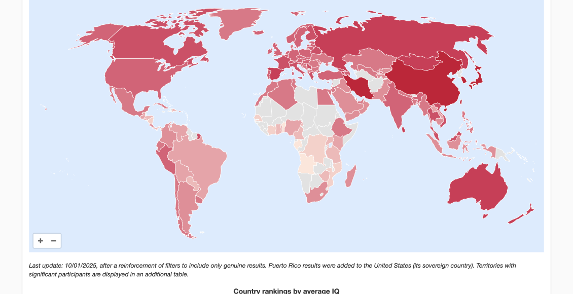 Ranking IQ Dunia 2025: Di Mana Kedudukan Malaysia, Singapura ...